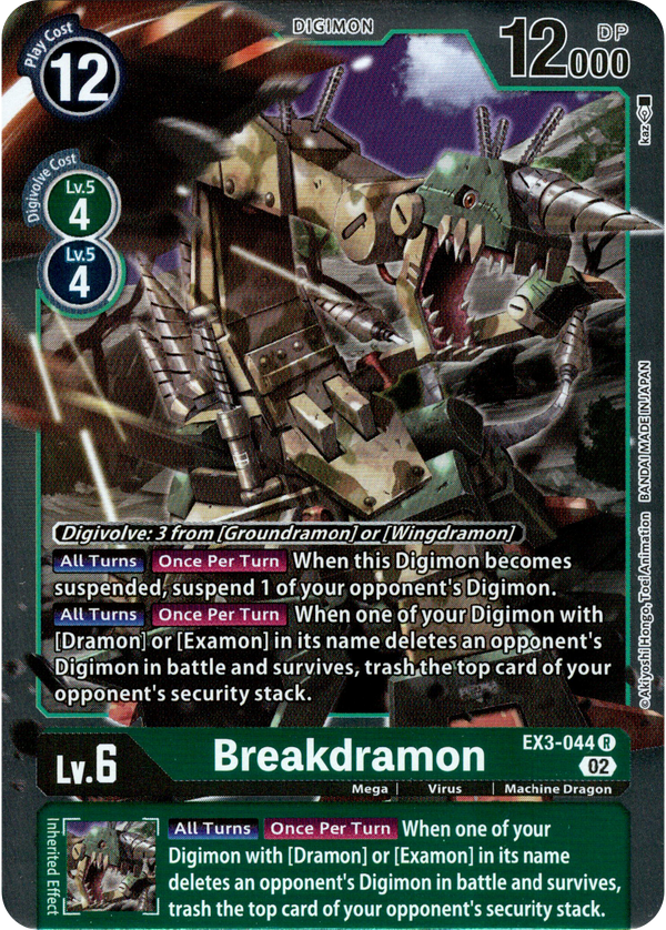 Draconic Roar [EX-03] - Digimon Singles – Card Cavern Trading Cards, LLC