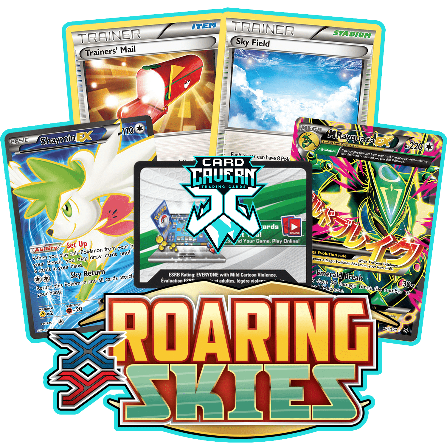 Roaring Skies PTCGL Code – Card Cavern Trading Cards, LLC