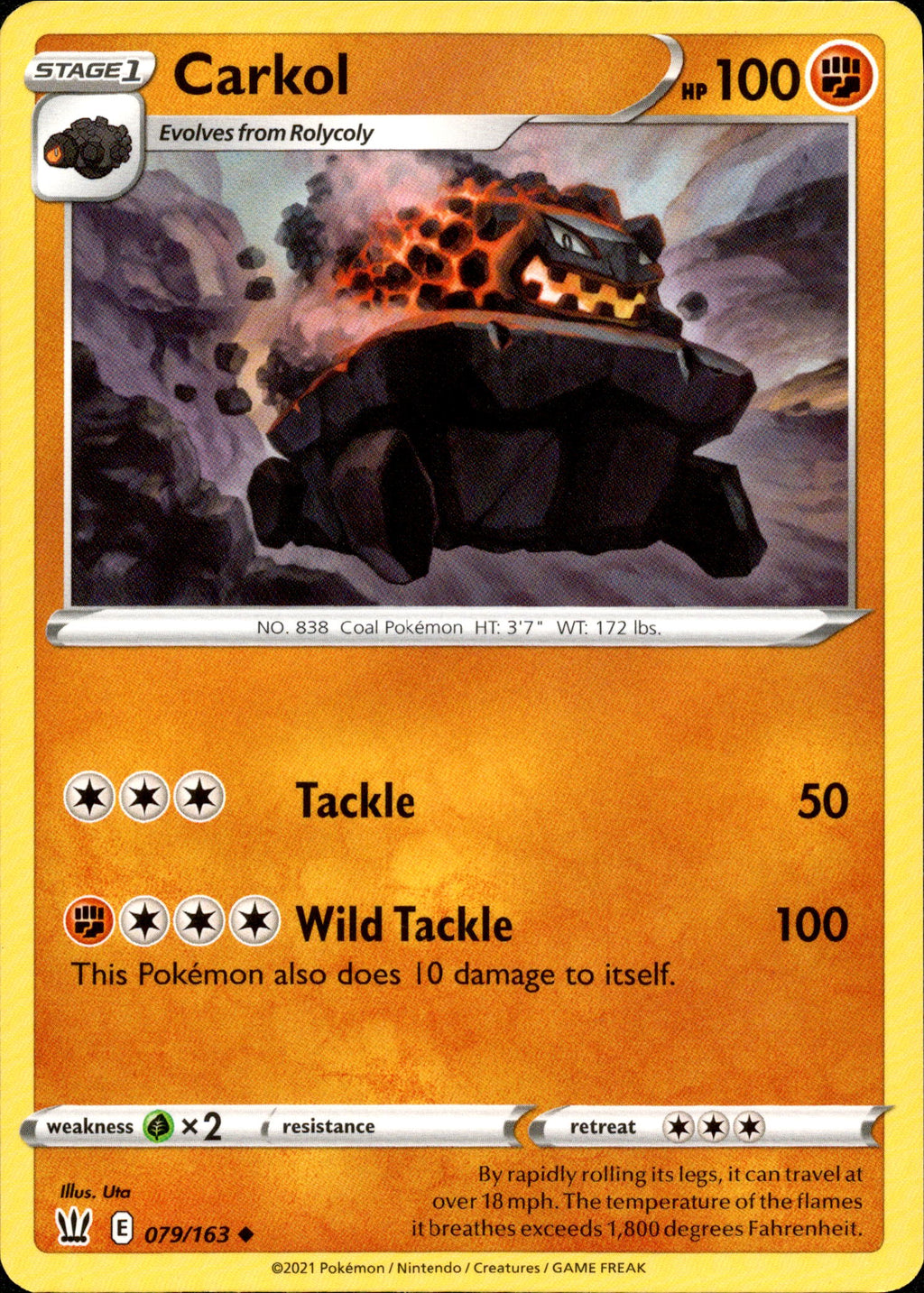 Carkol - 079/163 - Battle Styles – Card Cavern Trading Cards, LLC
