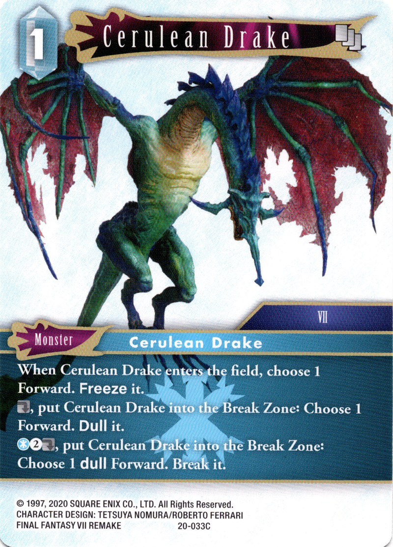 Cerulean Drake - 20-033C - Dawn of Heroes – Card Cavern Trading Cards, LLC