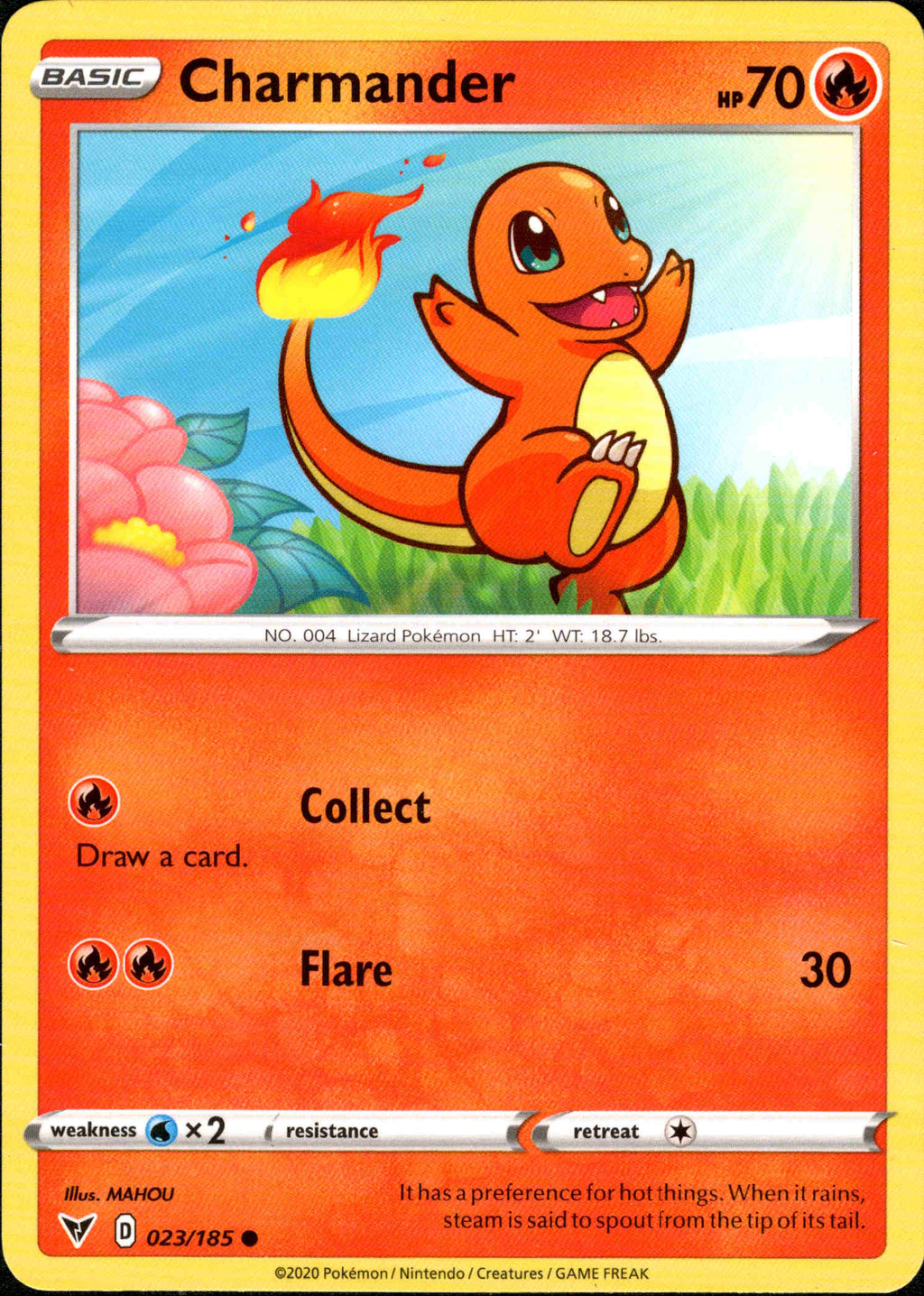 Charmander - 023/185 - Vivid Voltage – Card Cavern Trading Cards, LLC
