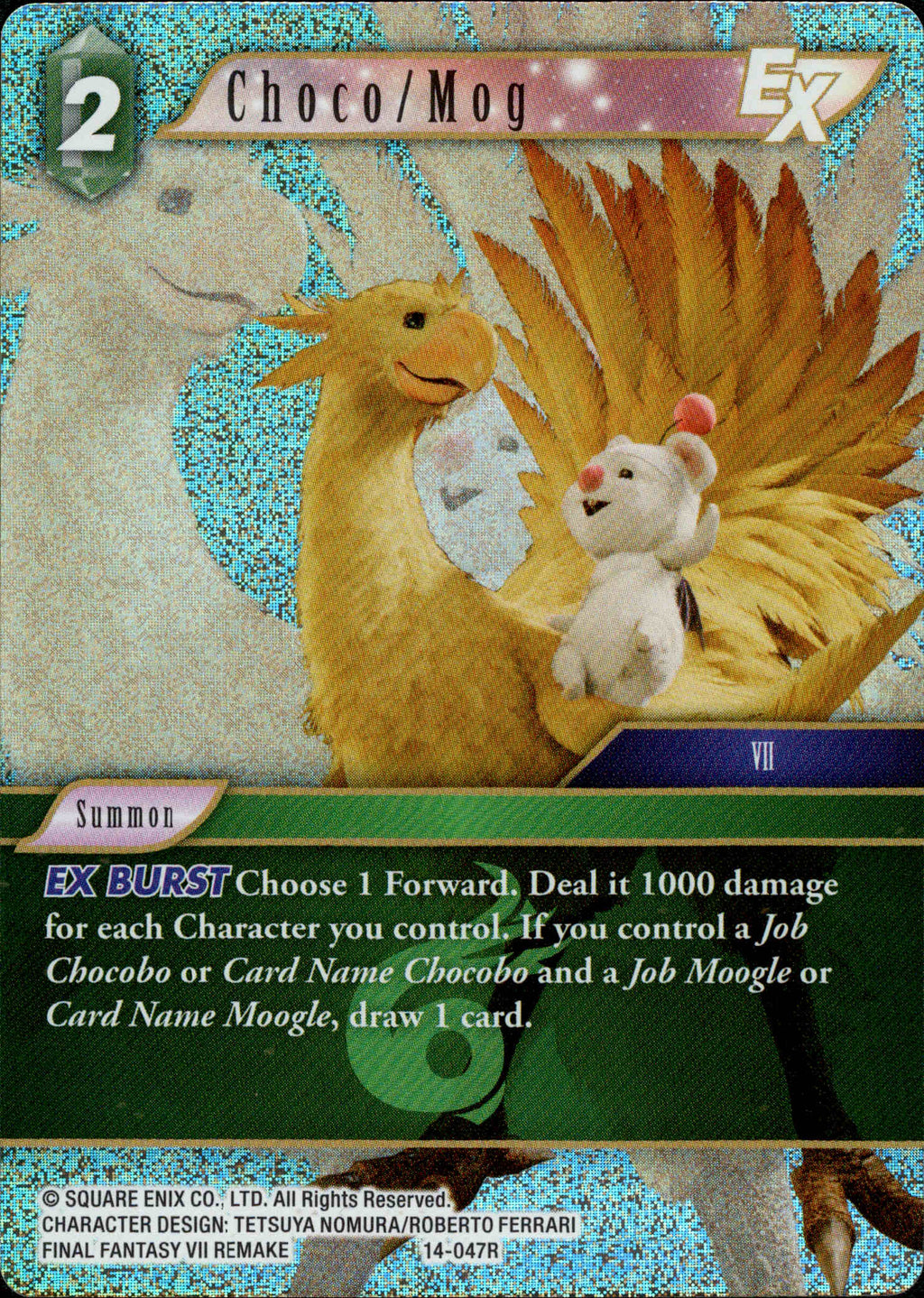 Choco/Mog - 14-047R - Opus XIV - Foil – Card Cavern Trading Cards, LLC