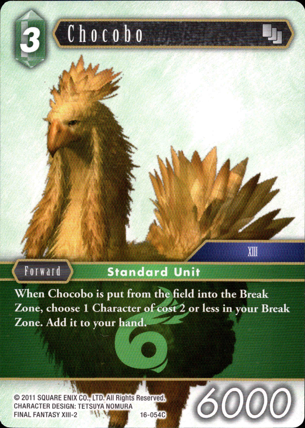 Chocobo - 16-054C - Emissaries of Light – Card Cavern Trading Cards, LLC