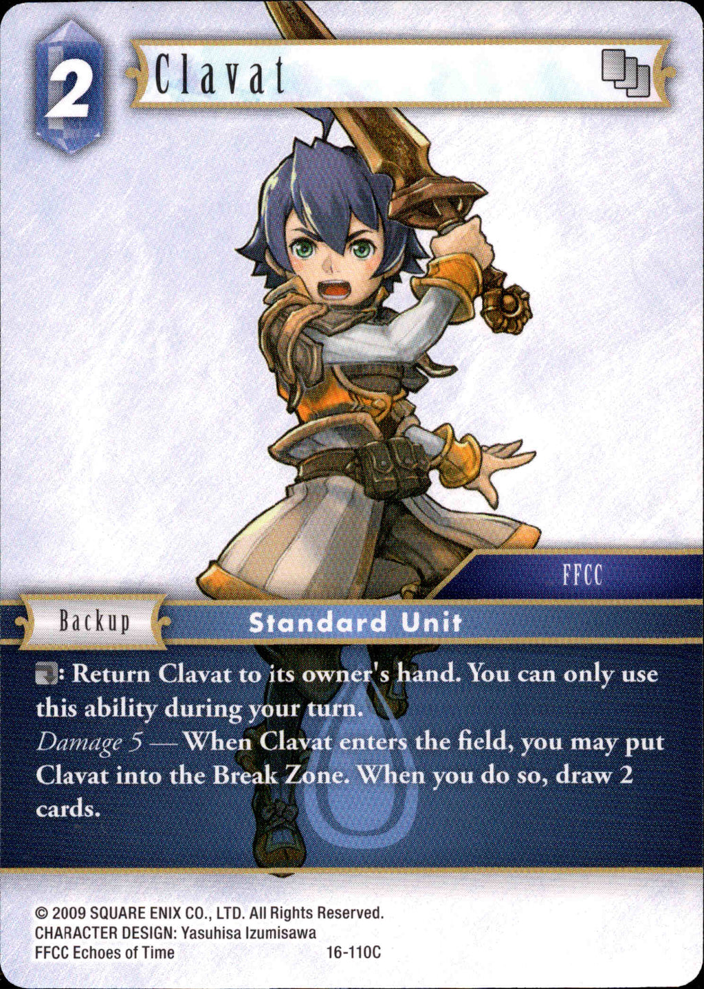 Clavat - 16-110C - Emissaries of Light – Card Cavern Trading Cards, LLC