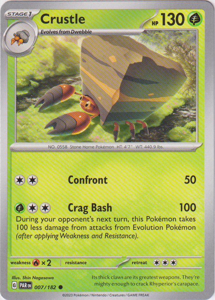 Crustle - 007/182 - Paradox Rift – Card Cavern Trading Cards, LLC