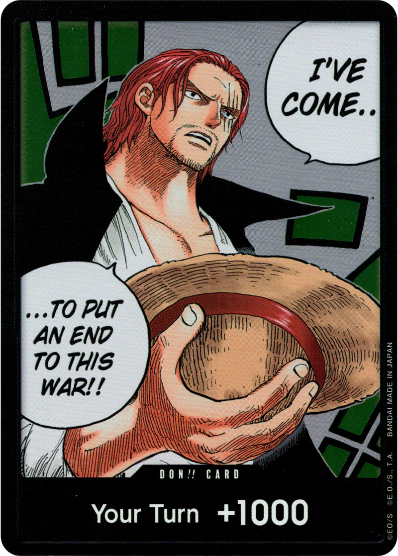 DON!! Card - Alternate Art - Paramount War - Foil – Card Cavern Trading ...