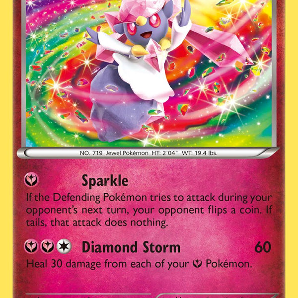 Diancie Pokemon Card