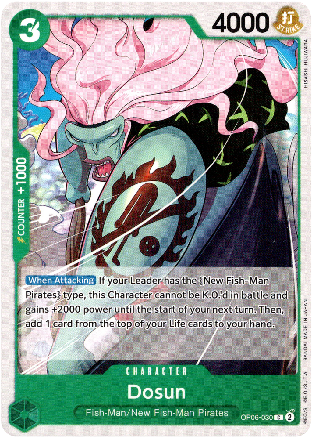 Dosun - OP06-030C - Wings of the Captain – Card Cavern Trading Cards, LLC