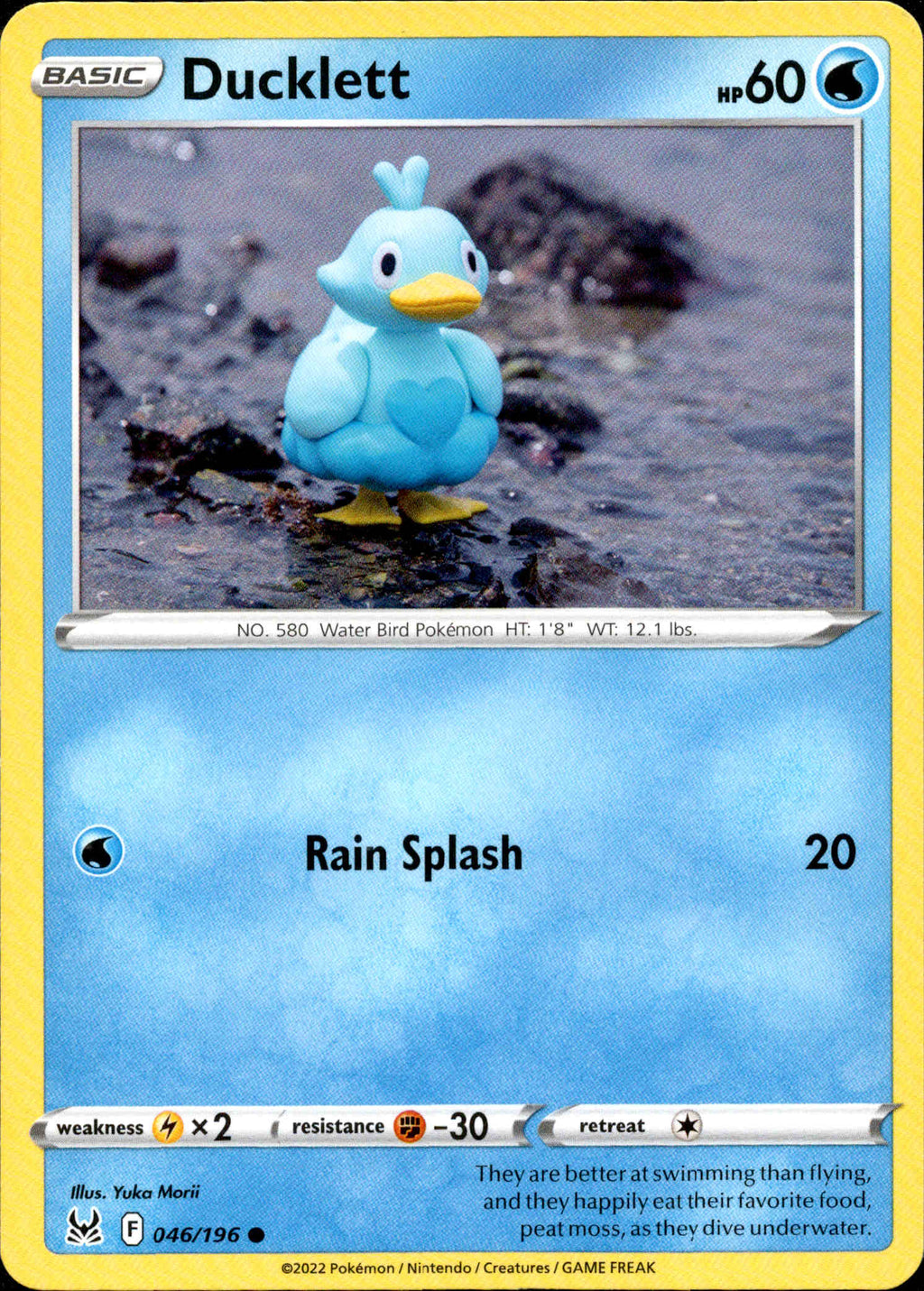 Ducklett - 046/196 - Lost Origin – Card Cavern Trading Cards, LLC
