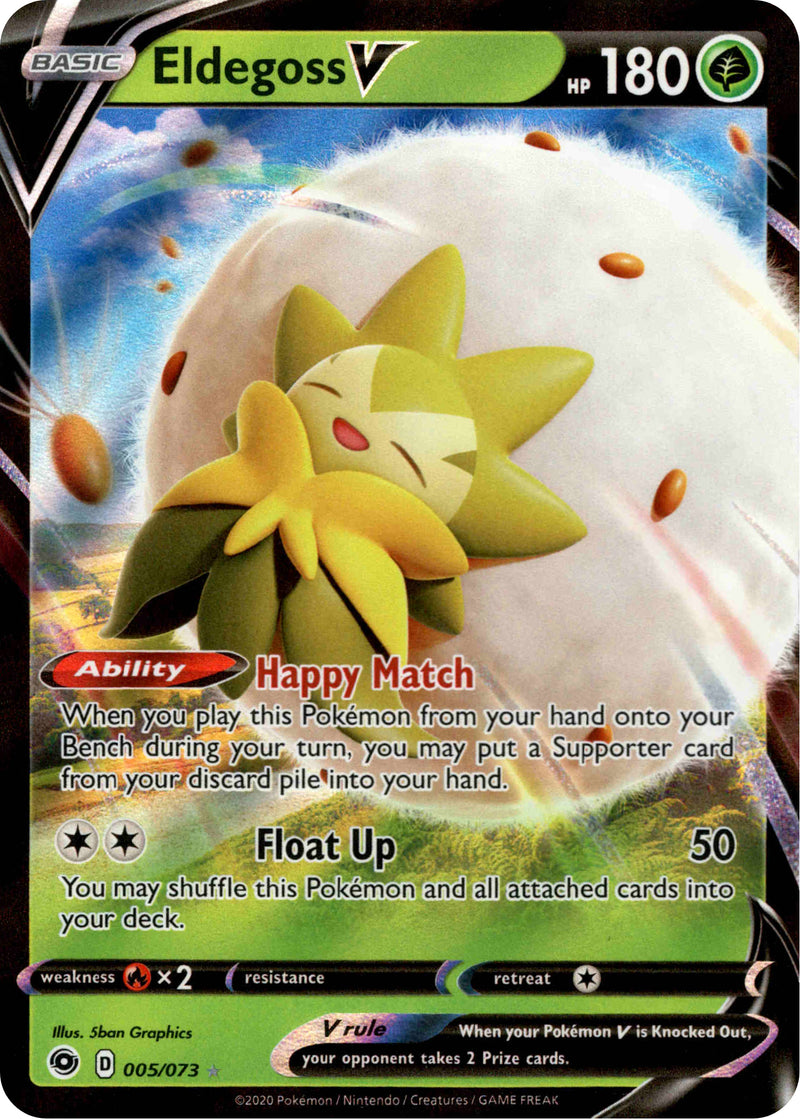 Eldegoss V - 5/73 - Champion's Path – Card Cavern Trading Cards, LLC