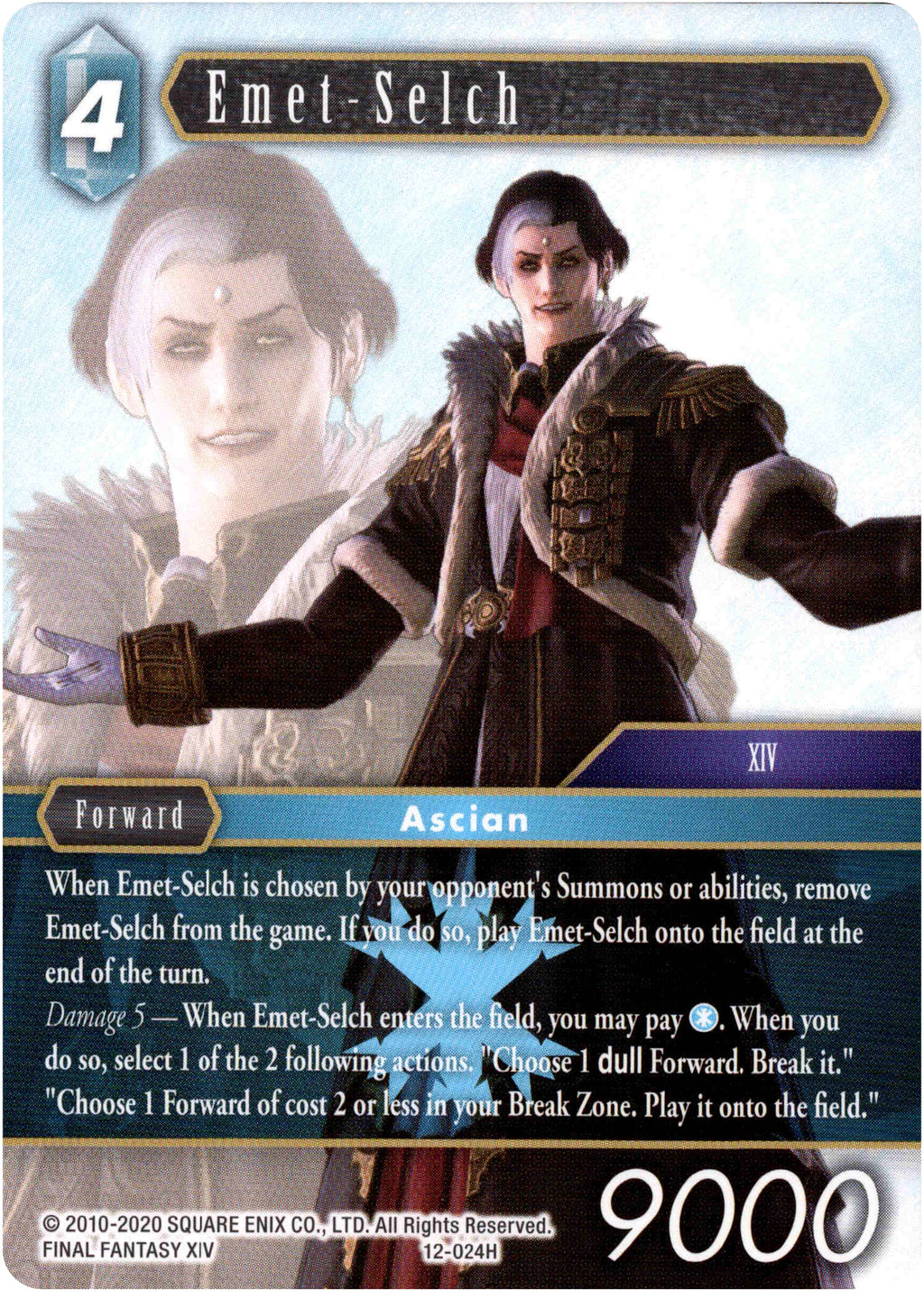 Emet-Selch - 12-024H - Opus XII – Card Cavern Trading Cards, LLC