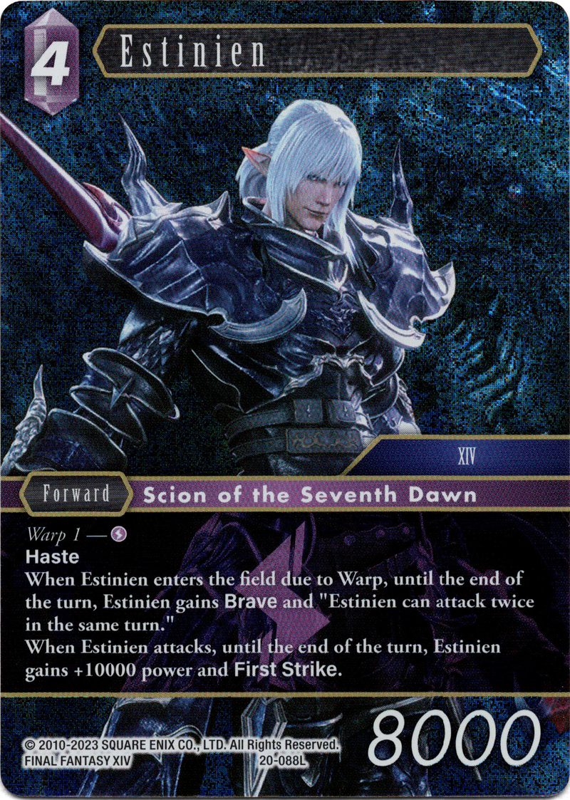 Estinien - 20-088L - Dawn of Heroes - Foil – Card Cavern Trading Cards, LLC