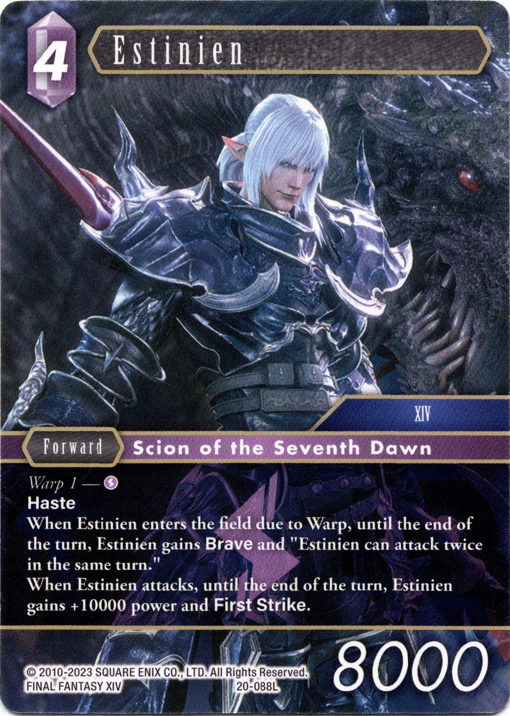 Estinien - 20-088L - Dawn of Heroes – Card Cavern Trading Cards, LLC