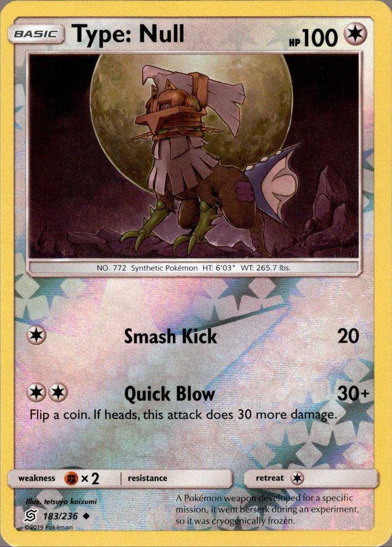 Type: Null - 183/236 - Unified Minds - Reverse Holo – Card Cavern ...