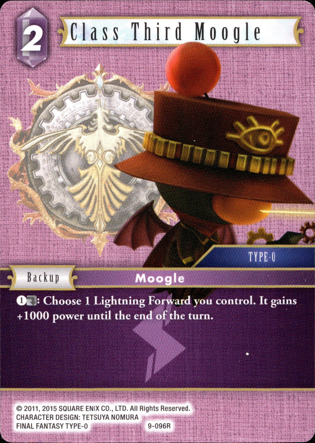 Class Third Moogle - 9-096R - Opus IX – Card Cavern Trading Cards, LLC
