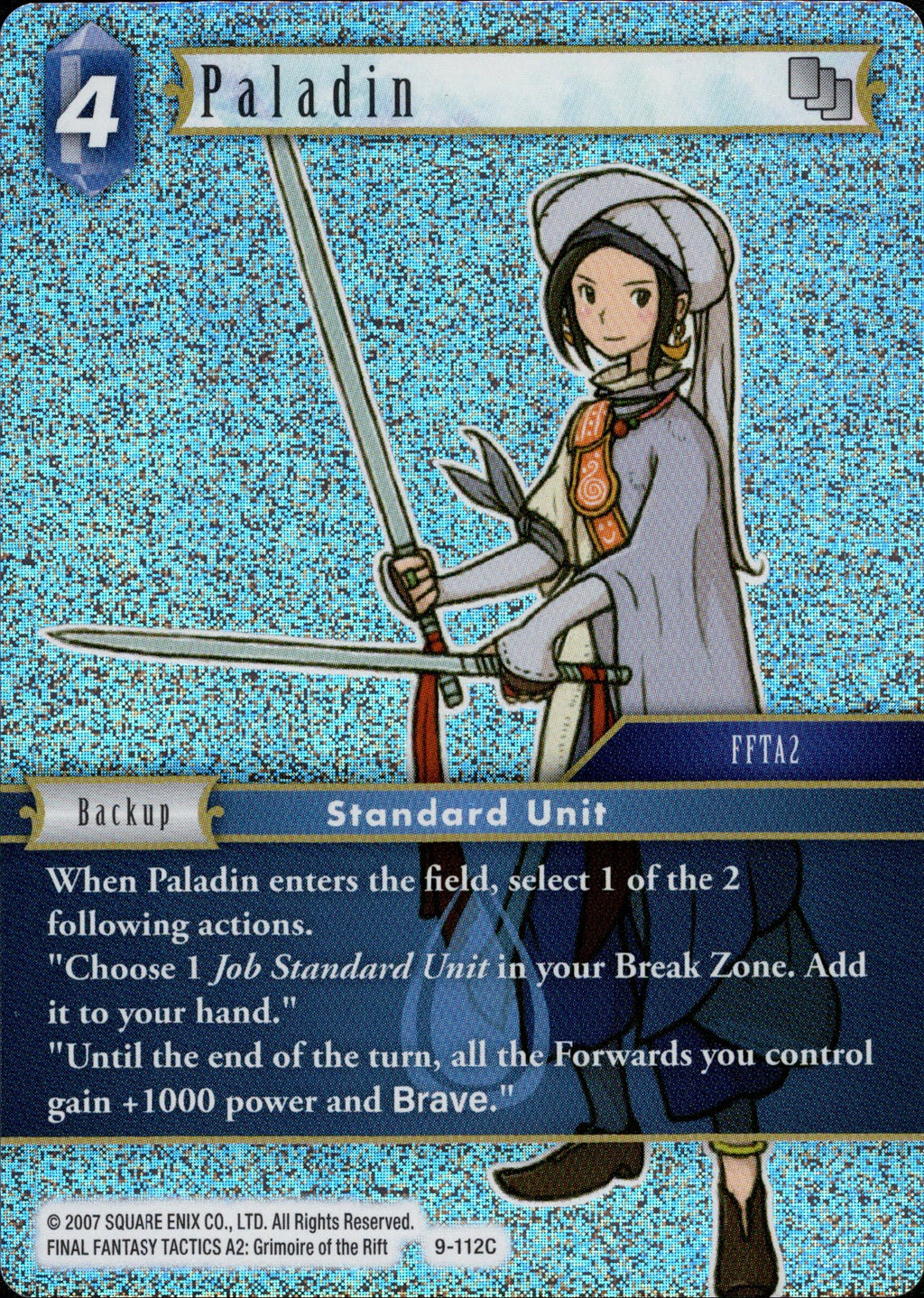 Paladin - 9-112C - Opus IX - Foil – Card Cavern Trading Cards, LLC