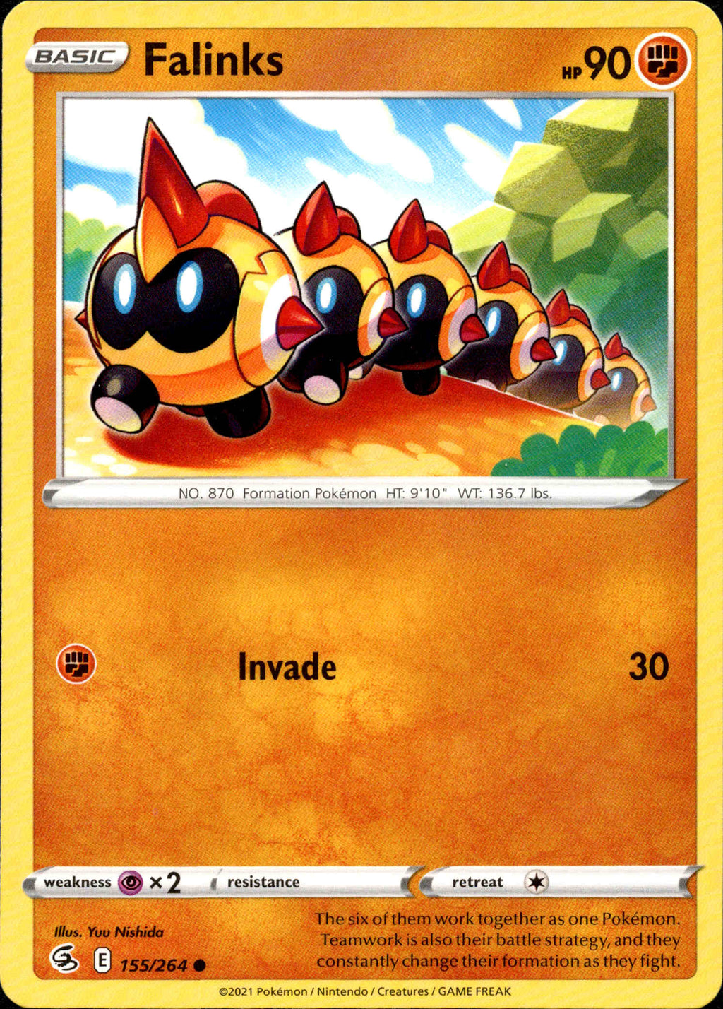 Falinks - 155/264 - Fusion Strike – Card Cavern Trading Cards, LLC