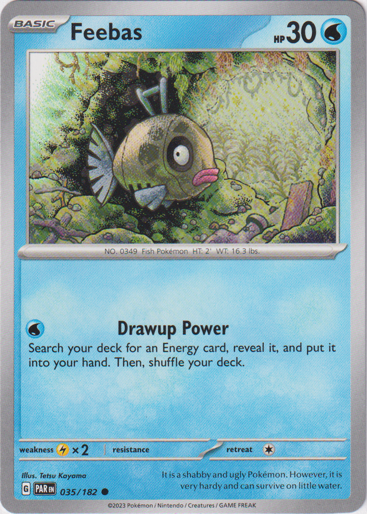 Feebas - 035/182 - Paradox Rift – Card Cavern Trading Cards, LLC