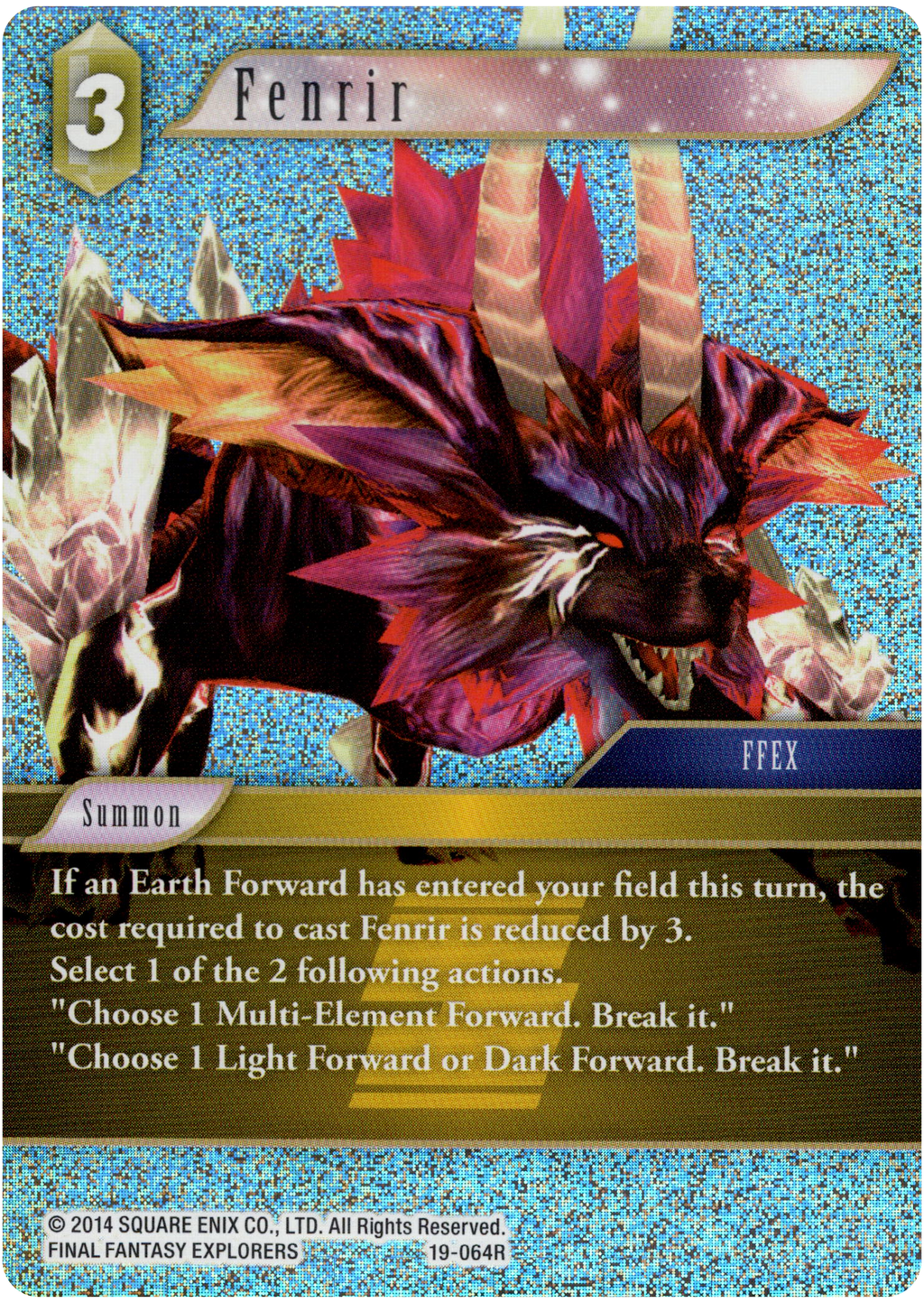Fenrir - 19-064R - From Nightmares - Foil – Card Cavern Trading Cards, LLC
