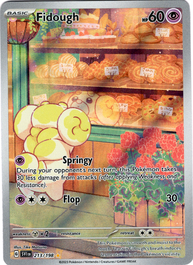 Fidough - 213/198 - Scarlet & Violet - Holo – Card Cavern Trading Cards ...