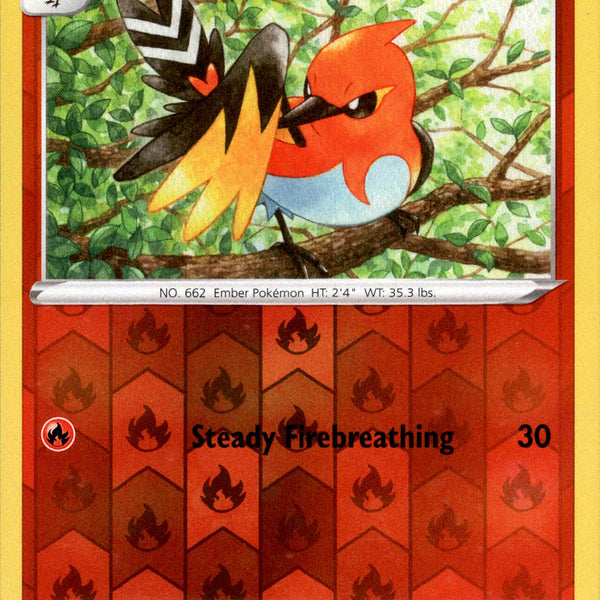 Fletchinder Pokemon Card