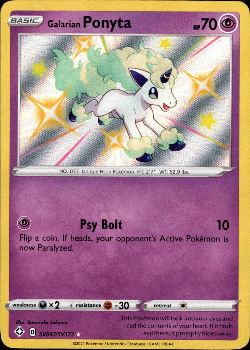 Ponyta Card