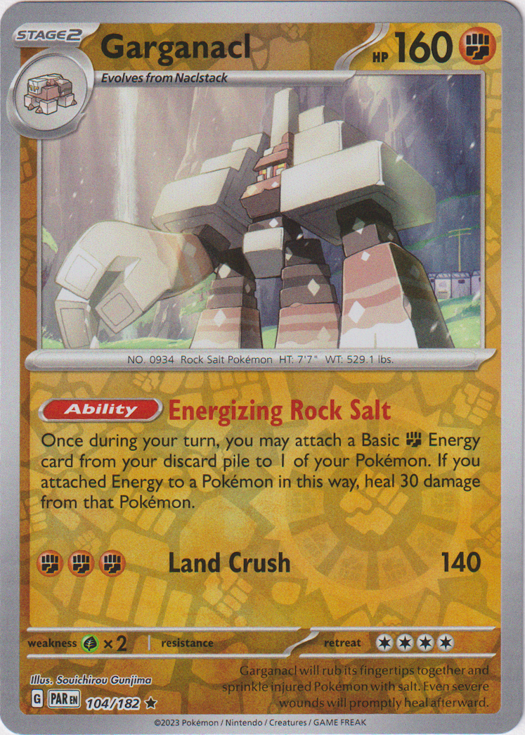 Garganacl - 104/182 - Paradox Rift - Reverse Holo – Card Cavern Trading ...