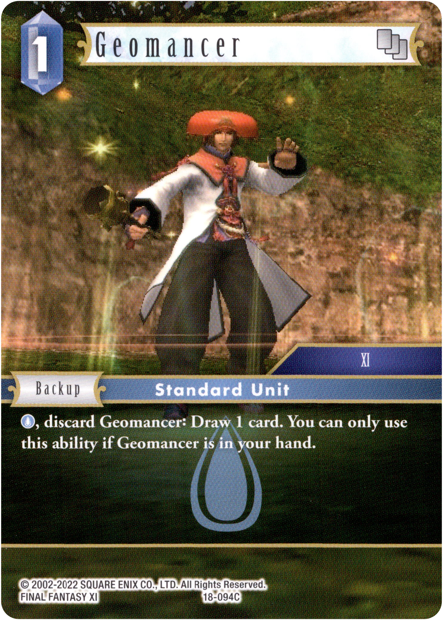 Geomancer - 18-094C - Resurgence of Power – Card Cavern Trading Cards, LLC