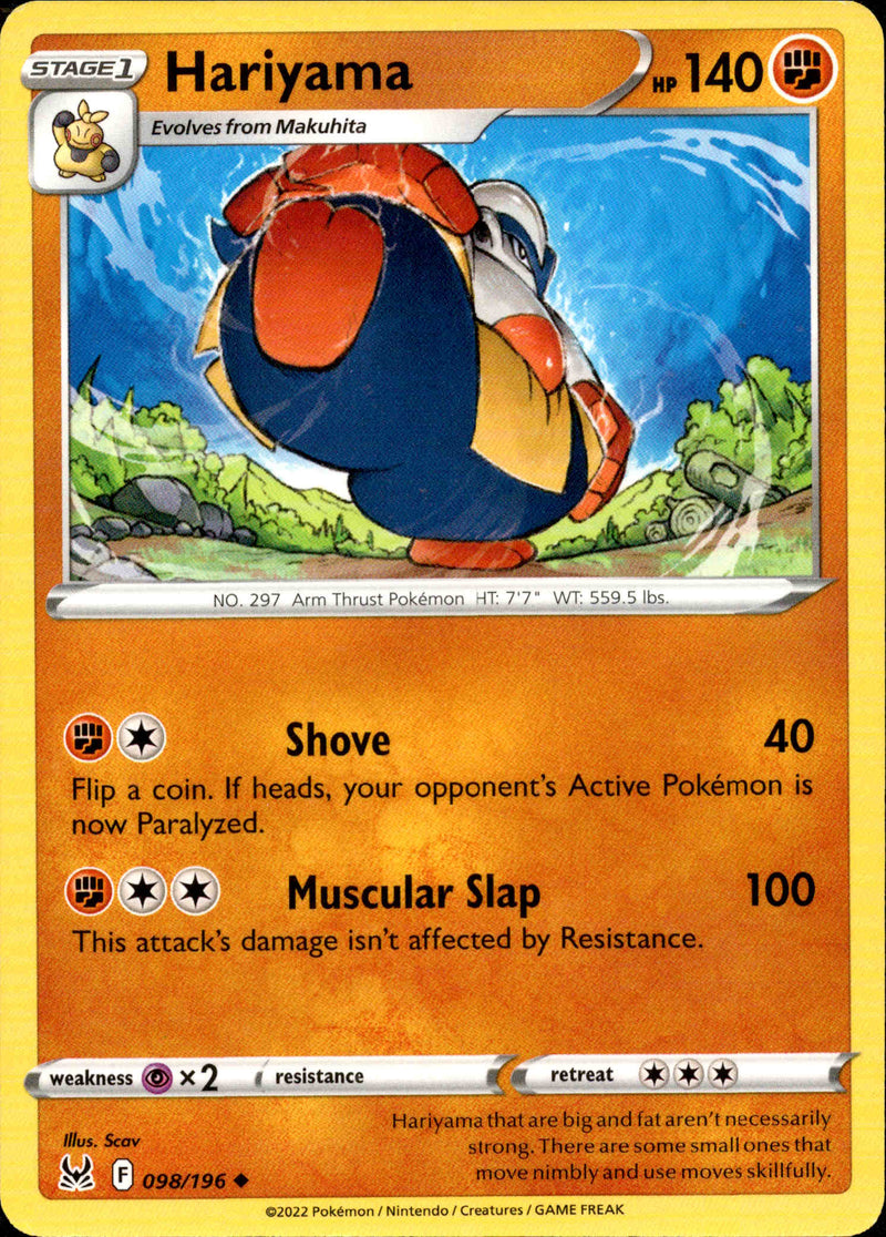 Hariyama - 098/196 - Lost Origin – Card Cavern Trading Cards, LLC