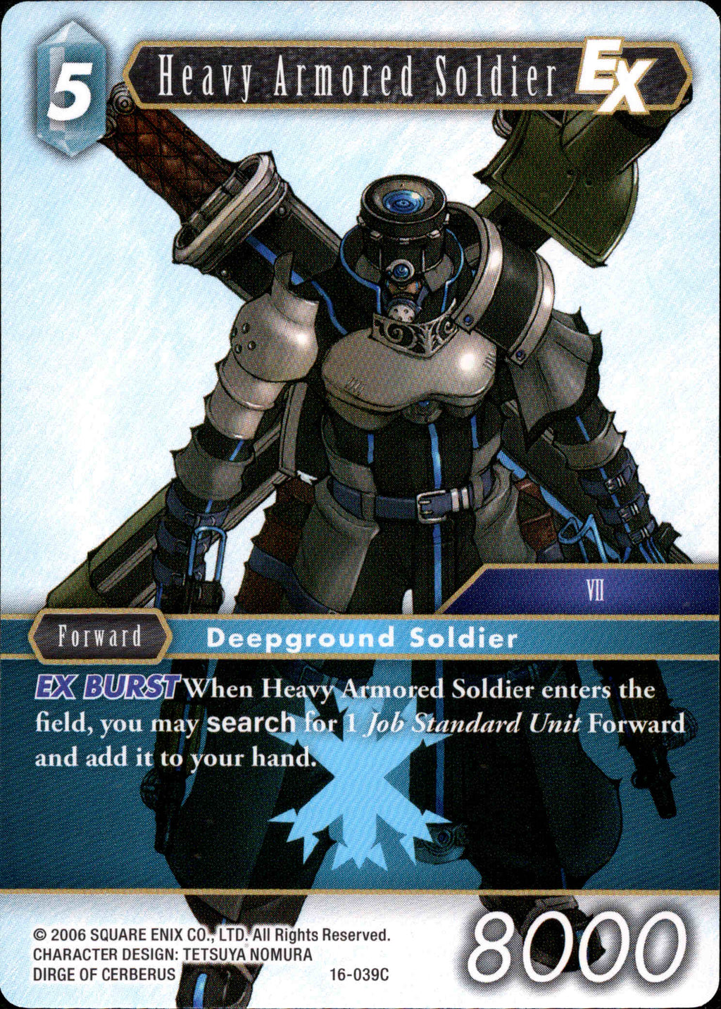 Heavy Armored Soldier - 16-039C - Emissaries of Light – Card Cavern ...