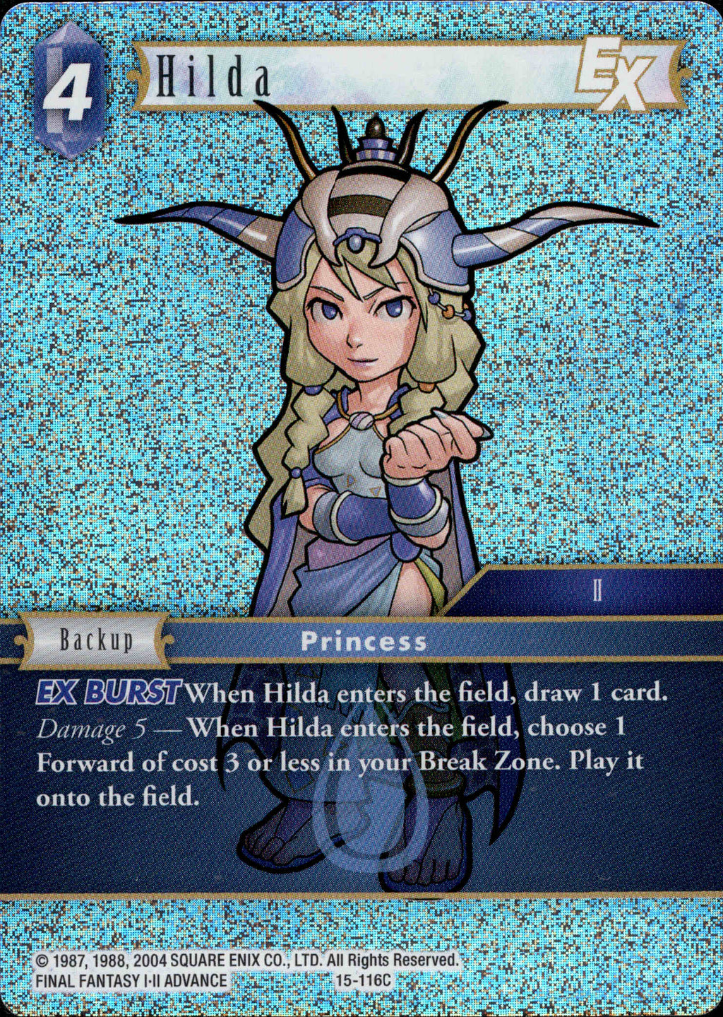 Hilda - 5-116C - Crystal Dominion - Foil – Card Cavern Trading Cards, LLC