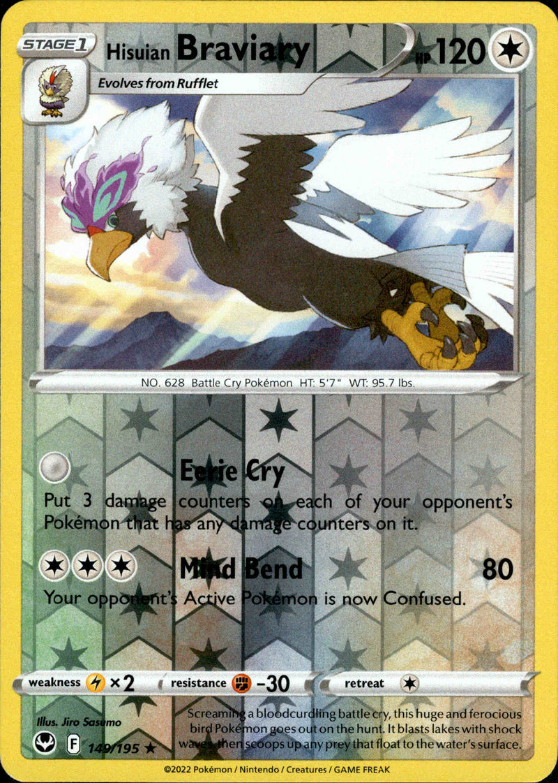 Braviary Pokemon Card