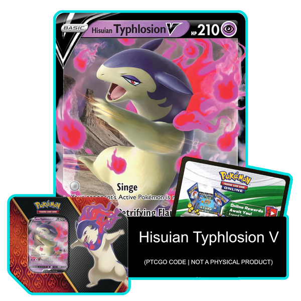Shiny Typhlosion Card