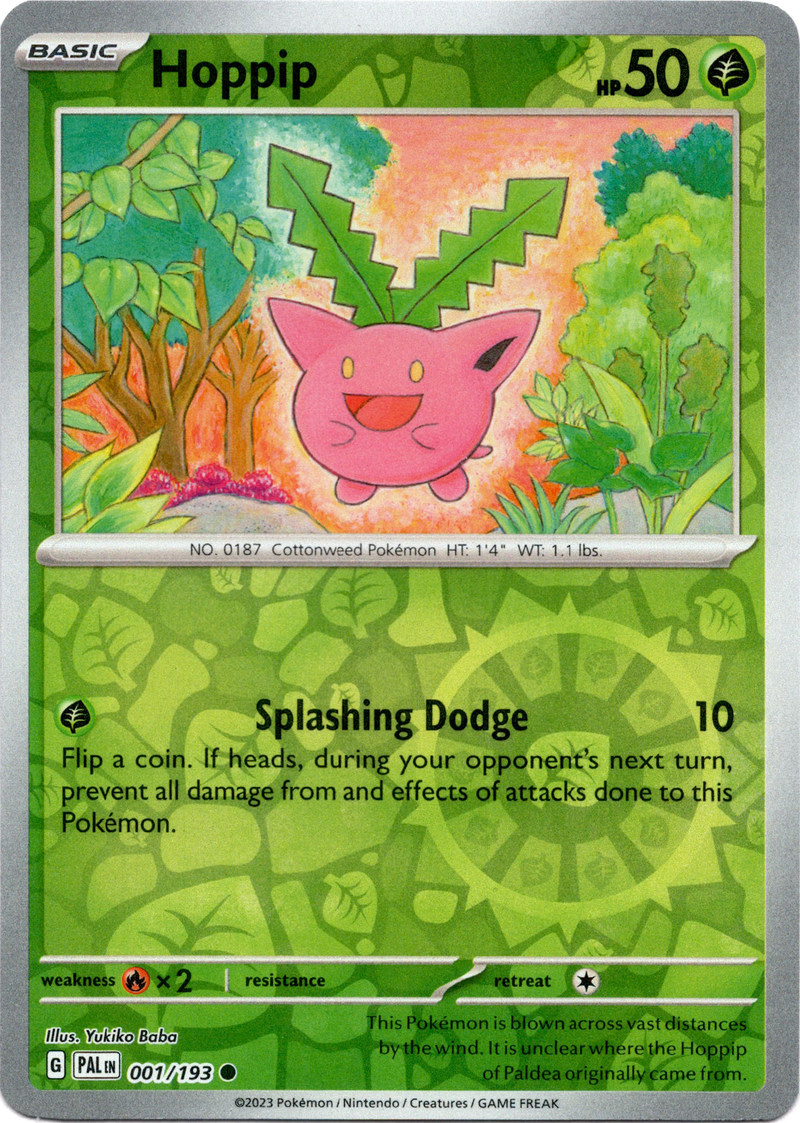 Hoppip Card