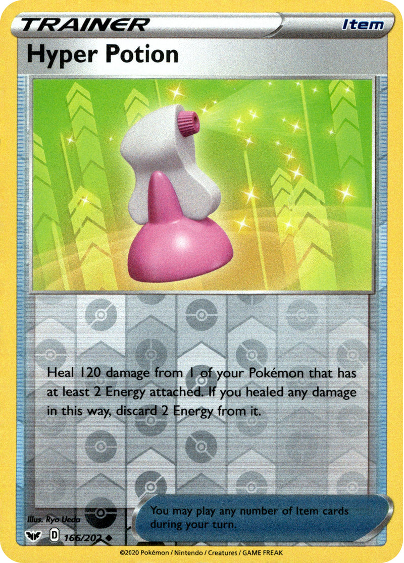 Hyper Potion - 166/202 - Sword & Shield - Reverse Holo – Card Cavern ...