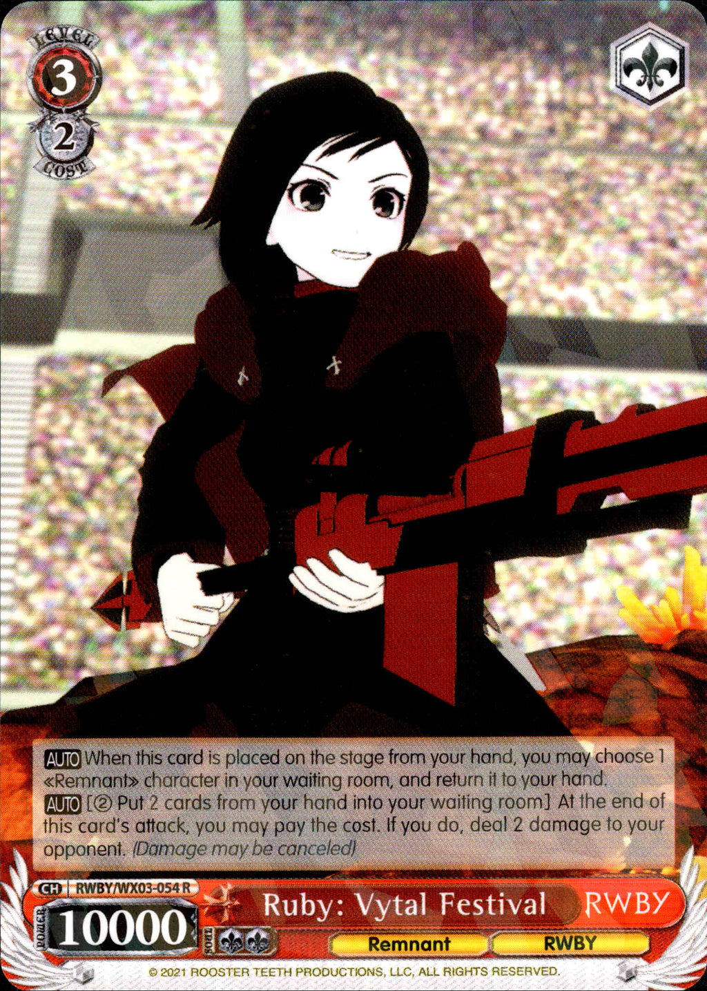 Ruby: Vytal Festival - RWBY/WX03-054 - RWBY – Card Cavern Trading Cards ...