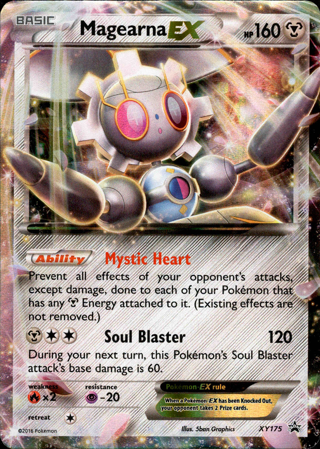 Magearna EX - XY175 - XY Promo – Card Cavern Trading Cards, LLC