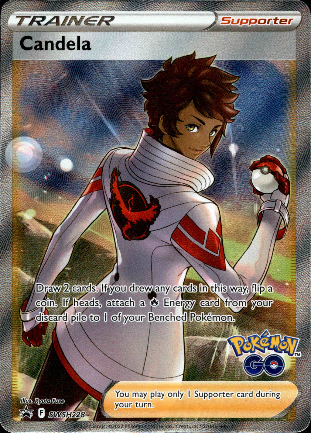 Candela Full Art SWSH228- Sword & Shield Promo – Card Cavern Trading ...