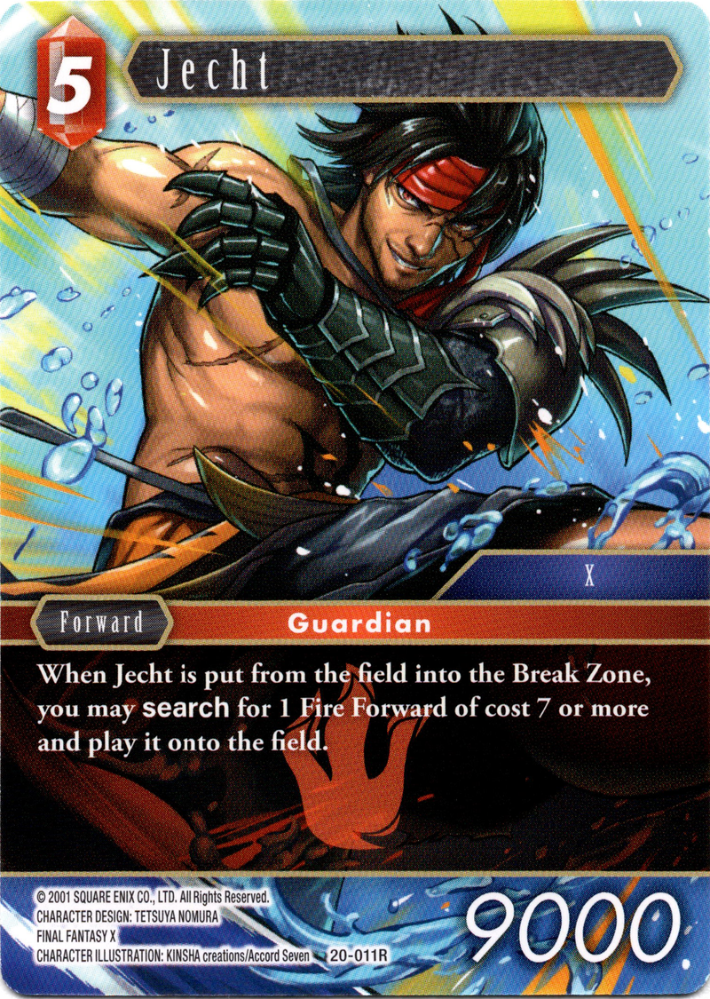 Jecht - 20-011R - Dawn of Heroes – Card Cavern Trading Cards, LLC