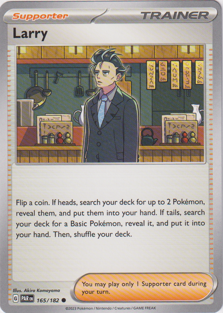 Larry - 165/182 - Paradox Rift – Card Cavern Trading Cards, LLC