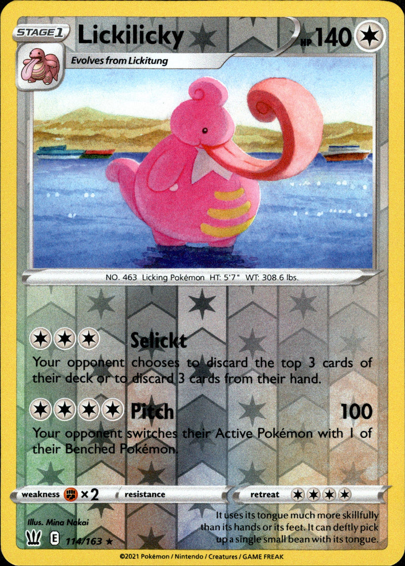 Pokemon Lickilicky Card