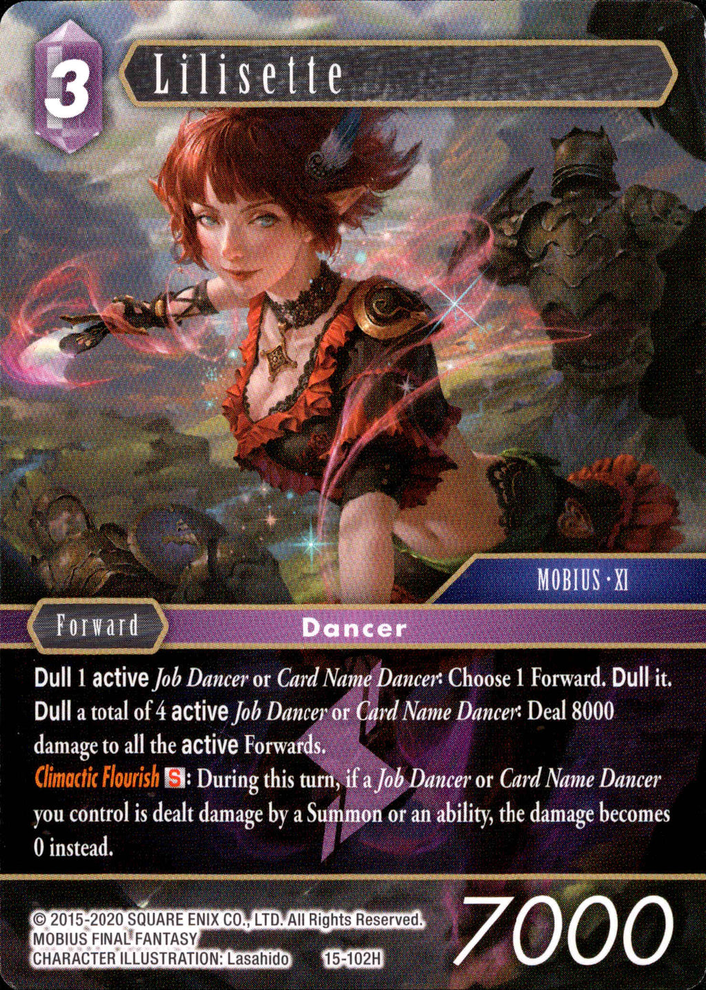 Lilisette - 15-102H - Crystal Dominion – Card Cavern Trading Cards, LLC