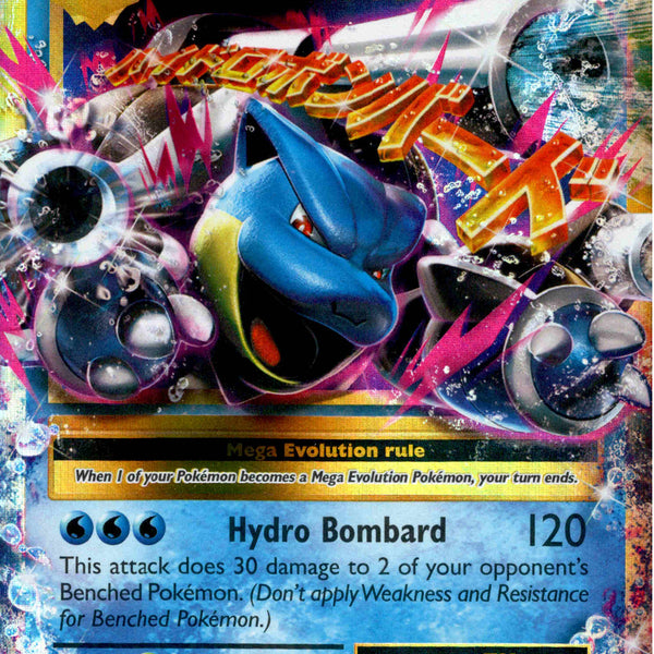 Mega Blastoise Pokemon Card