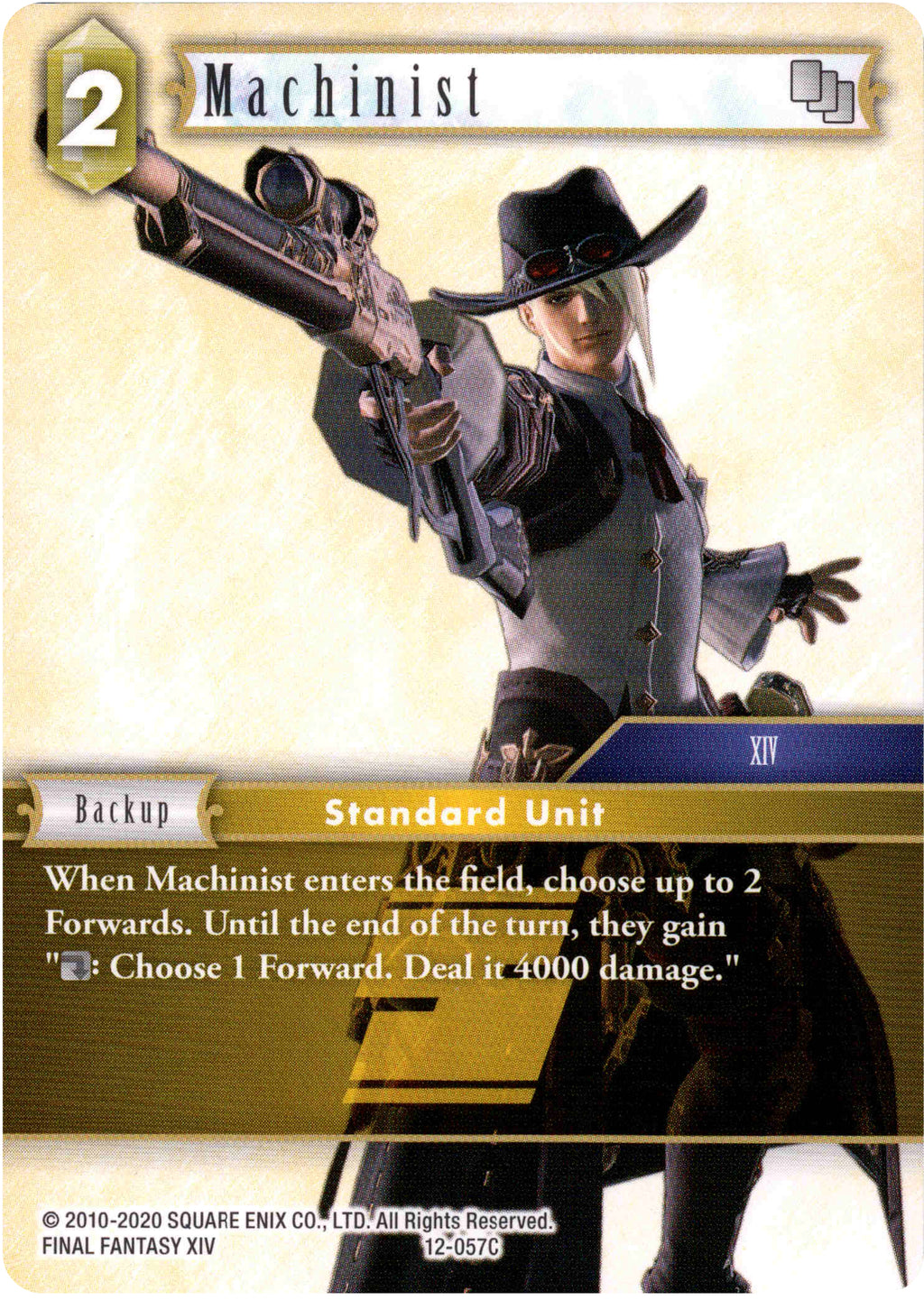 Machinist - 12-057C - Opus XII – Card Cavern Trading Cards, LLC