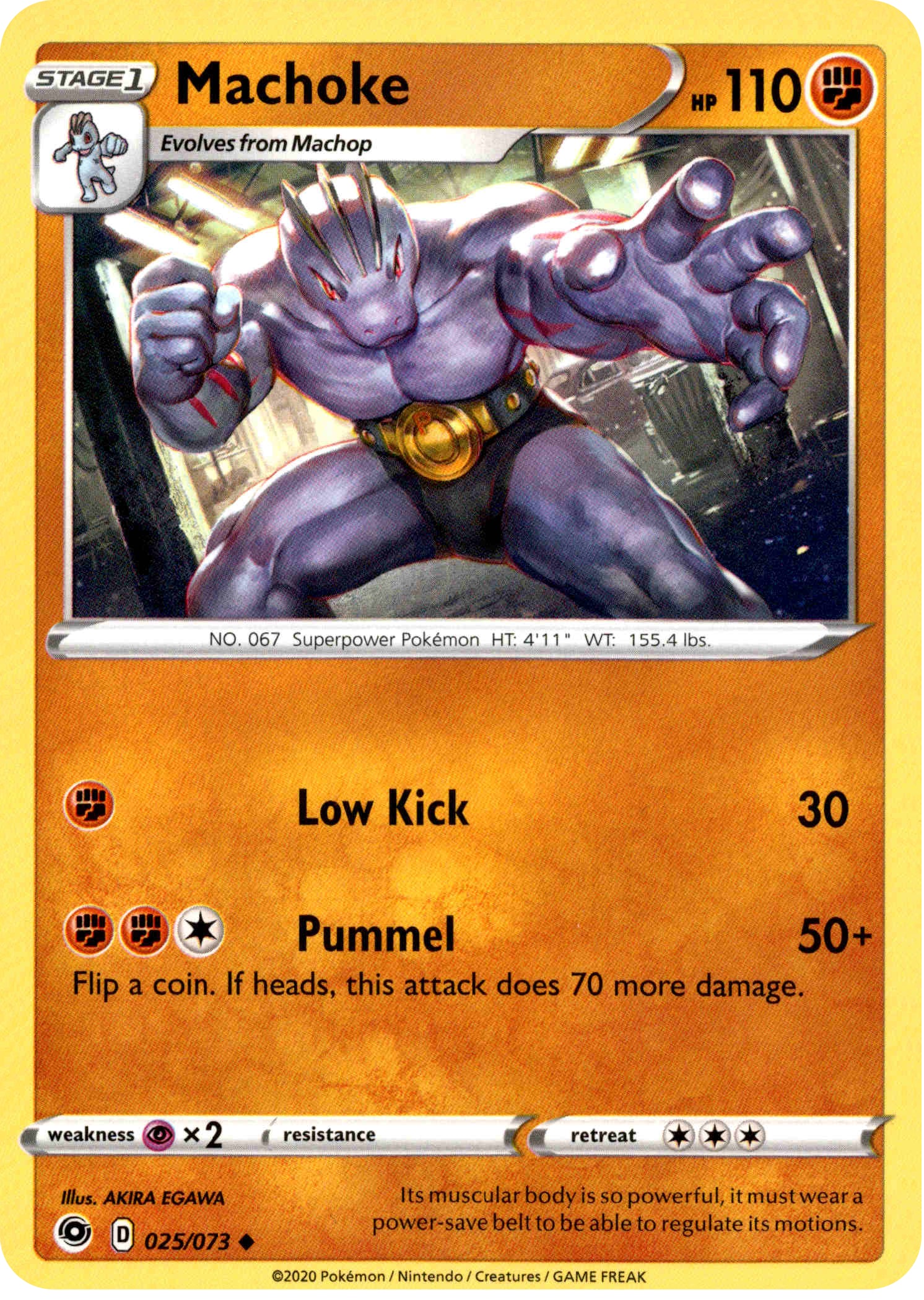 Machoke - 25/73 - Champion's Path – Card Cavern Trading Cards, LLC