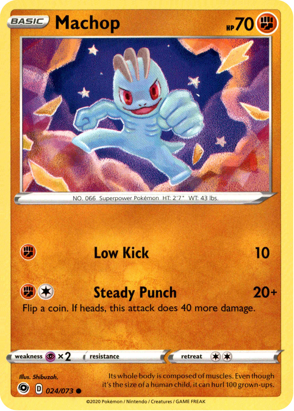Machop - 24/73 - Champion's Path – Card Cavern Trading Cards, LLC