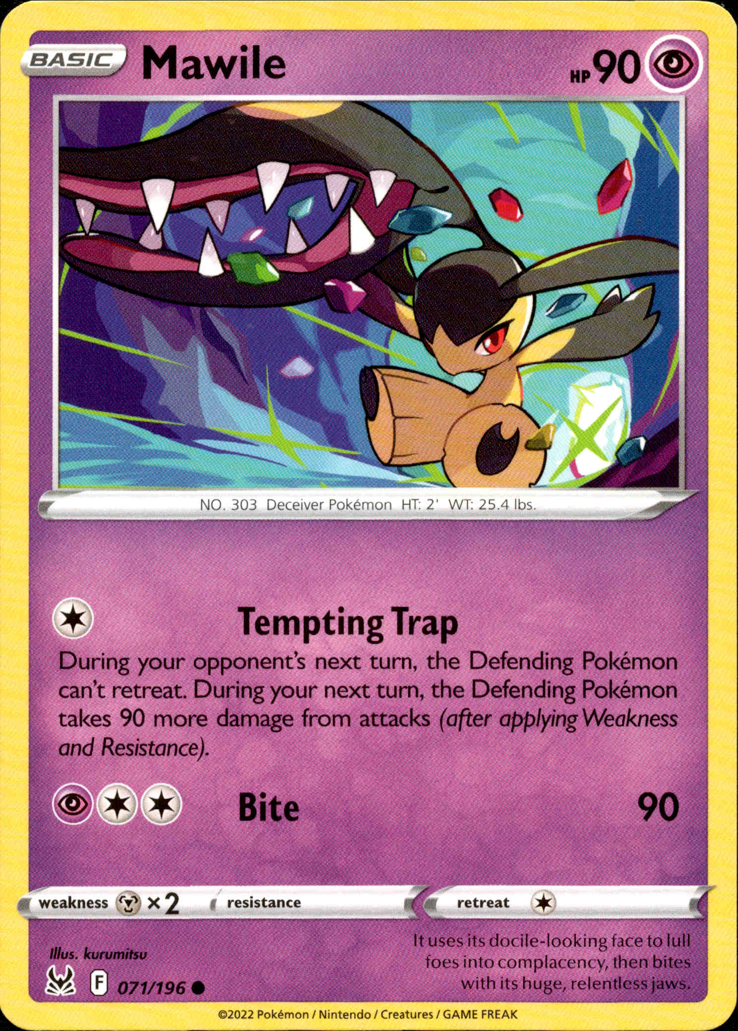 Mawile - 071/196 - Lost Origin – Card Cavern Trading Cards, LLC