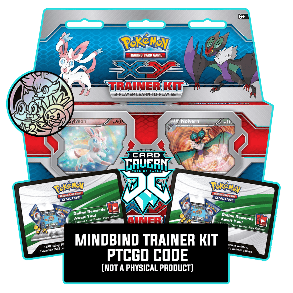 XY Trainer Kit - Mindbind - PTCGO Code – Card Cavern Trading Cards, LLC