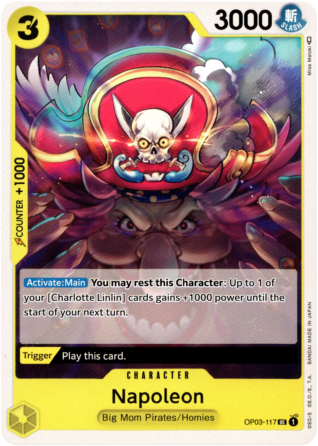 Napoleon - OP03-117 UC - Pillars of Strength – Card Cavern Trading ...