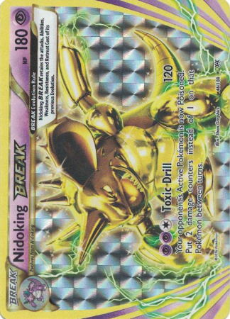 Nidoking BREAK - 46/108 - Evolutions – Card Cavern Trading Cards, LLC